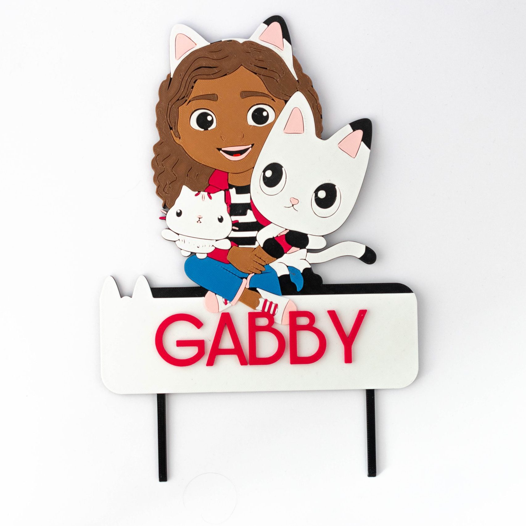 Gabby's Dollhouse Cake Topper - 3d Printed Parts Market Place